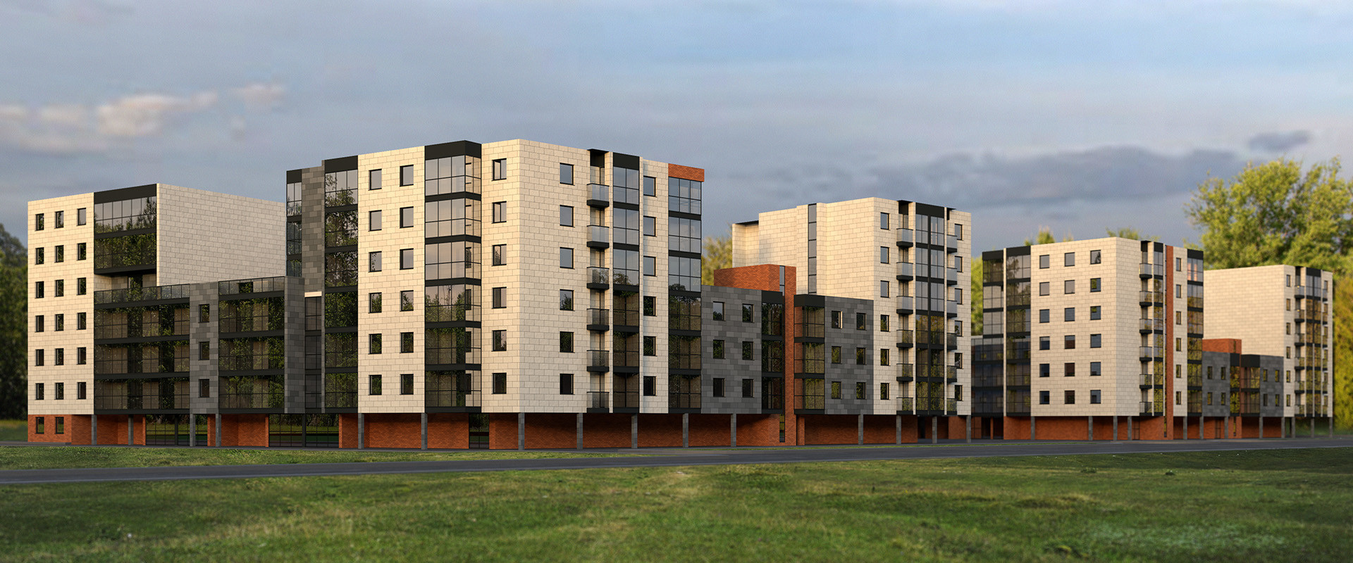 ArtStation - Apartment building design proposal