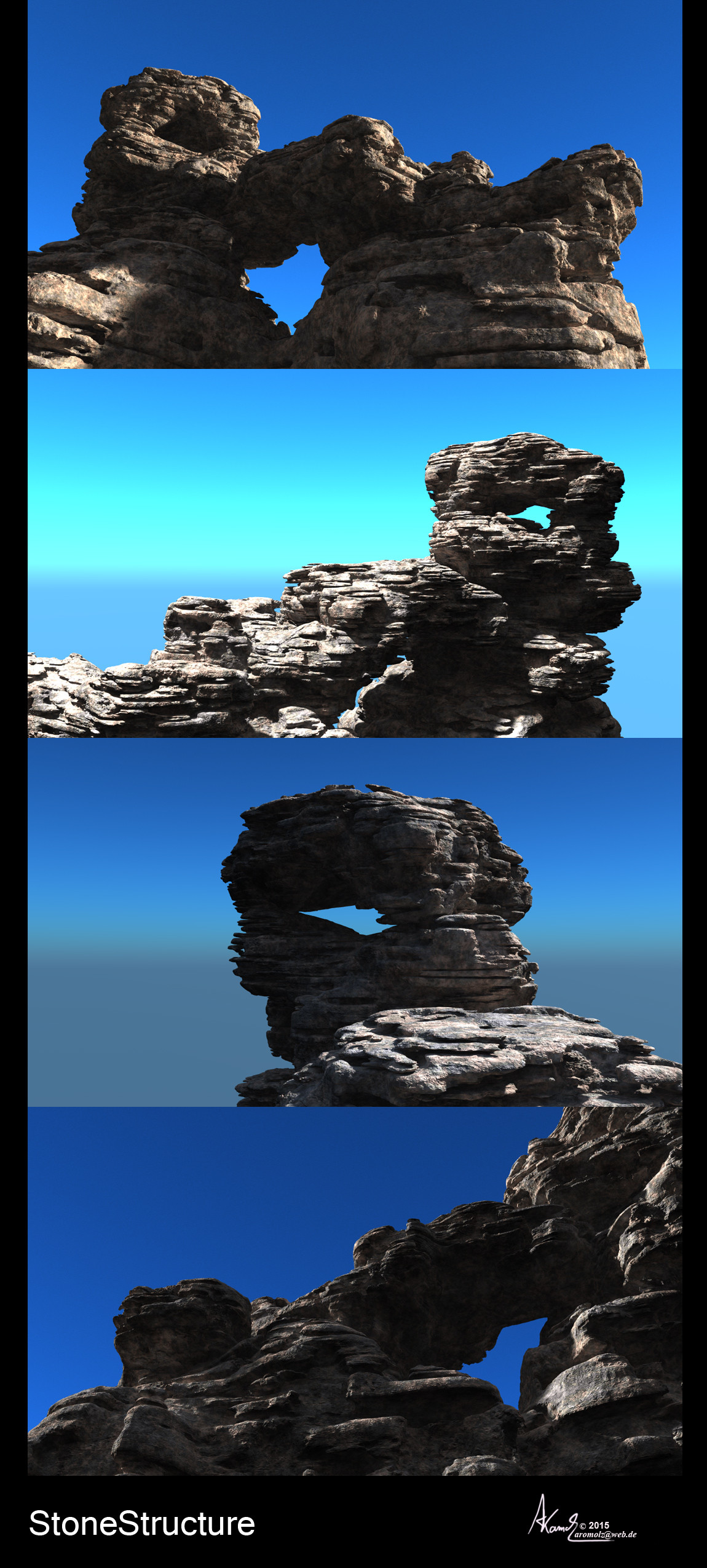 ArtStation - Stone structure