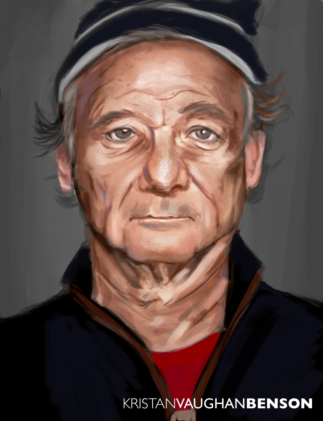 ArtStation - Bill Murray portrait