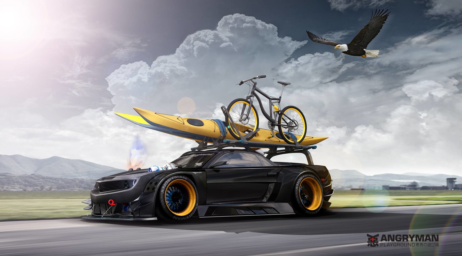 ArtStation - Camaro UTE