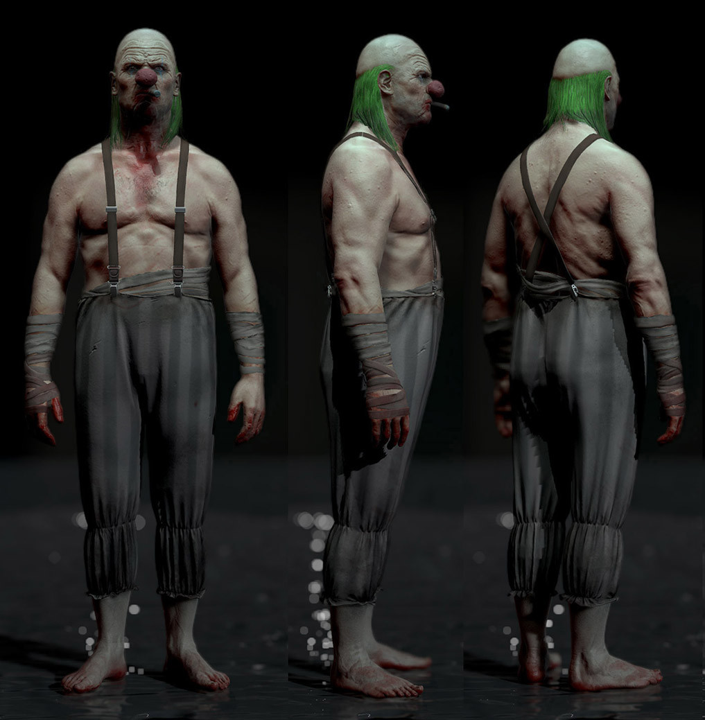 ArtStation - Killer clown