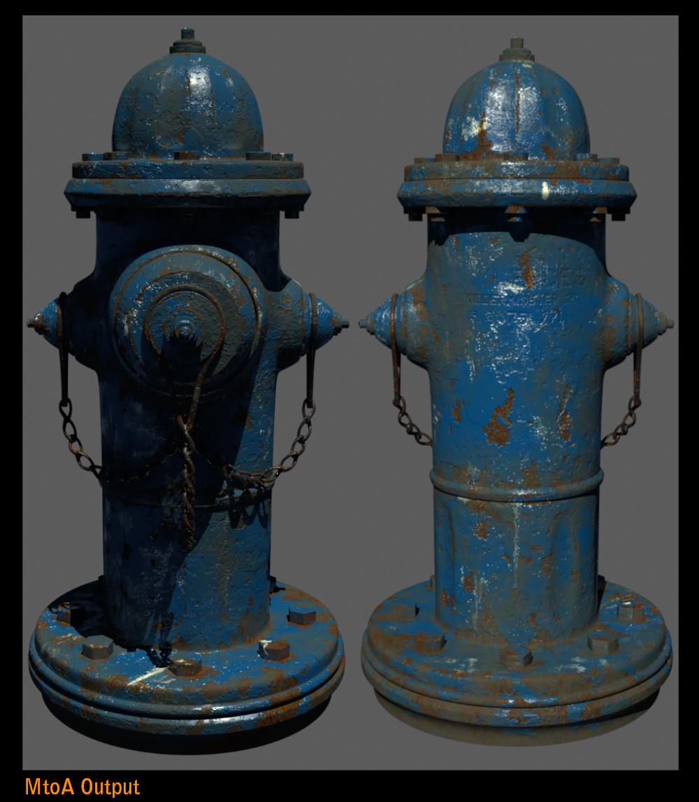 ArtStation - Pump (Mari Texturing)