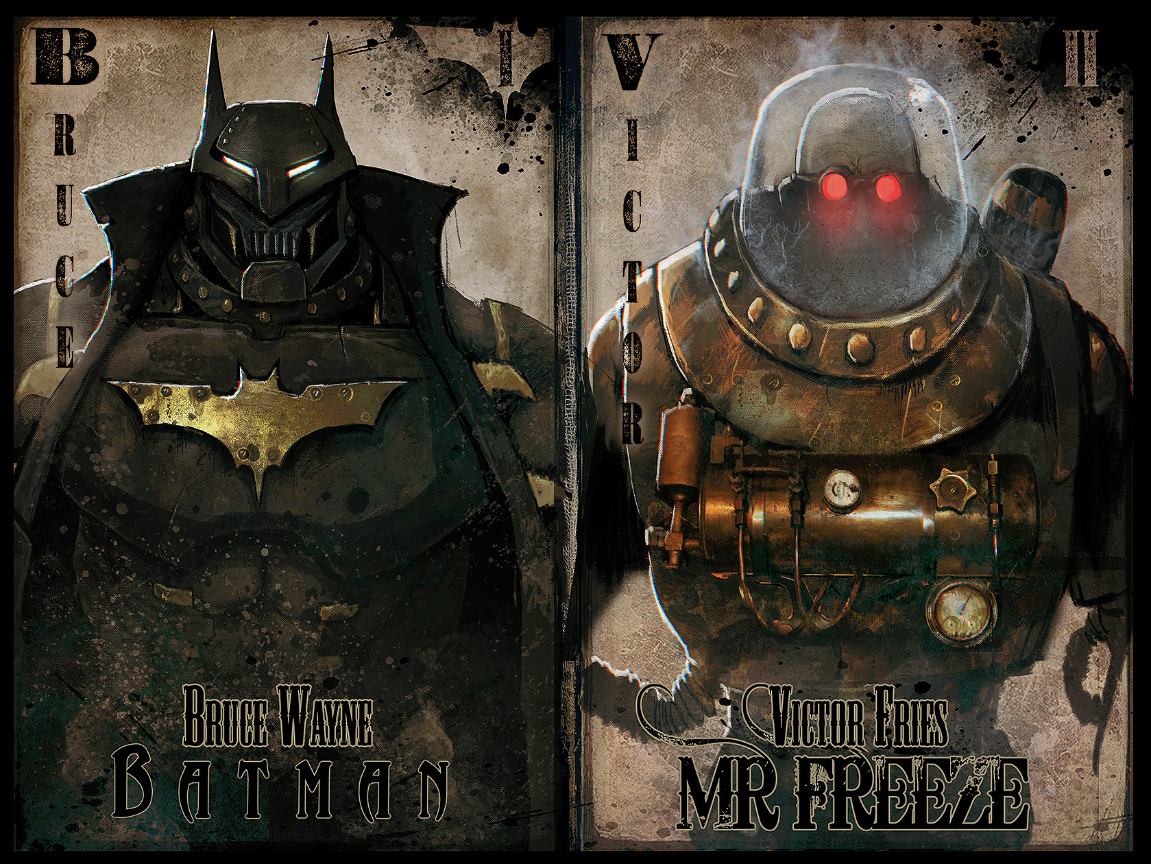 ArtStation - MrJAG GasLight Sketchbook Pages 1&2