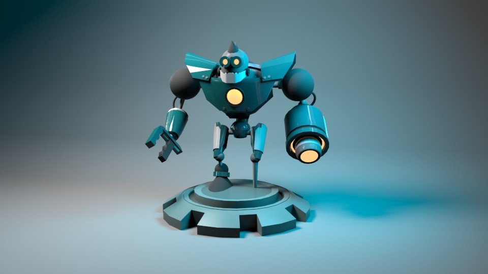 ArtStation - Robot, Aaron Jacobson