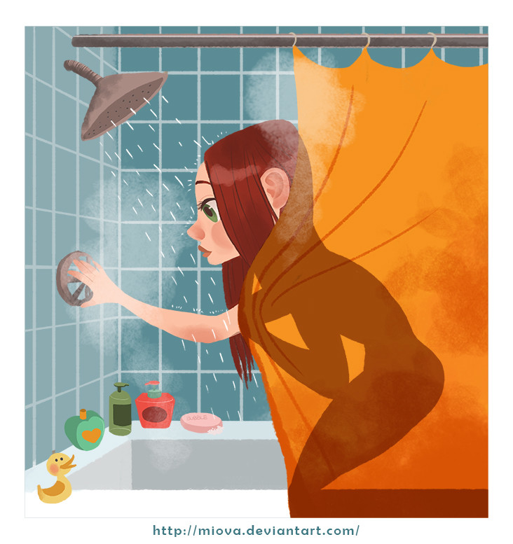 ArtStation - warm shower