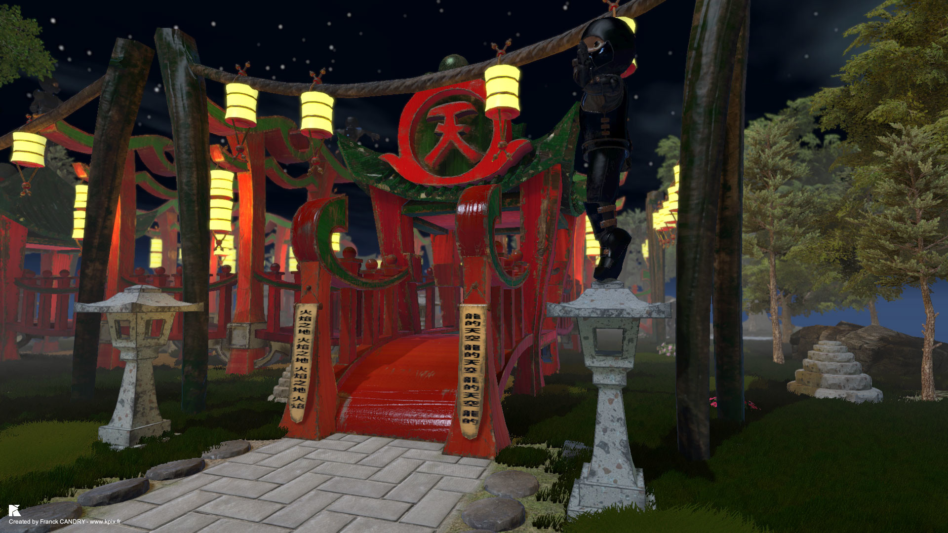 ArtStation - Ninja training camp