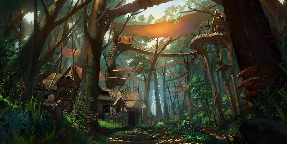 ArtStation - forest