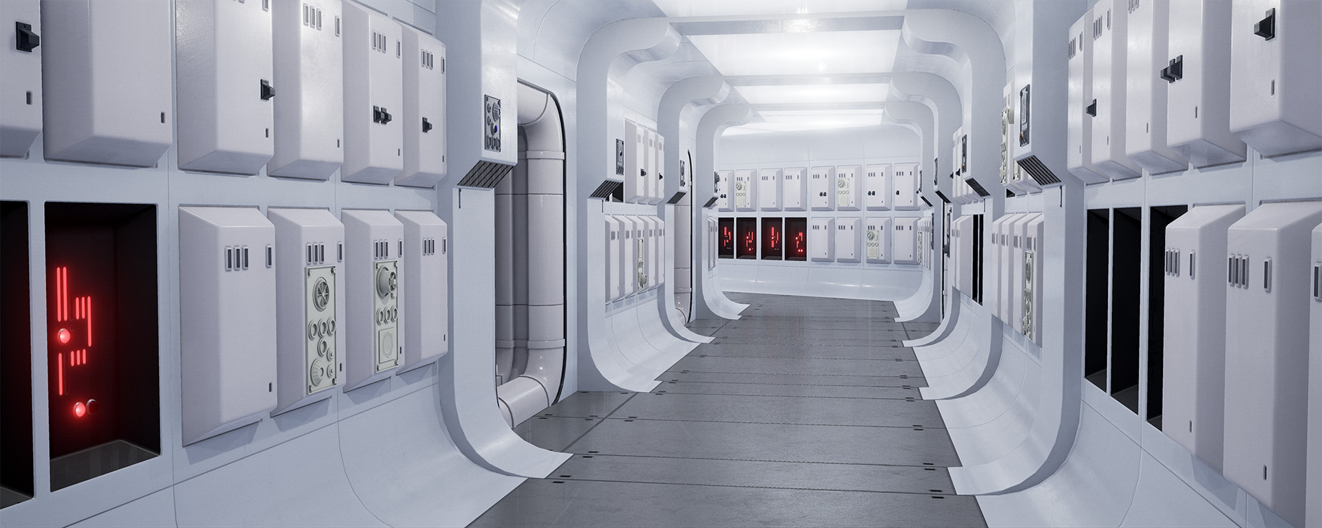 ArtStation - Tantive IV Corridor