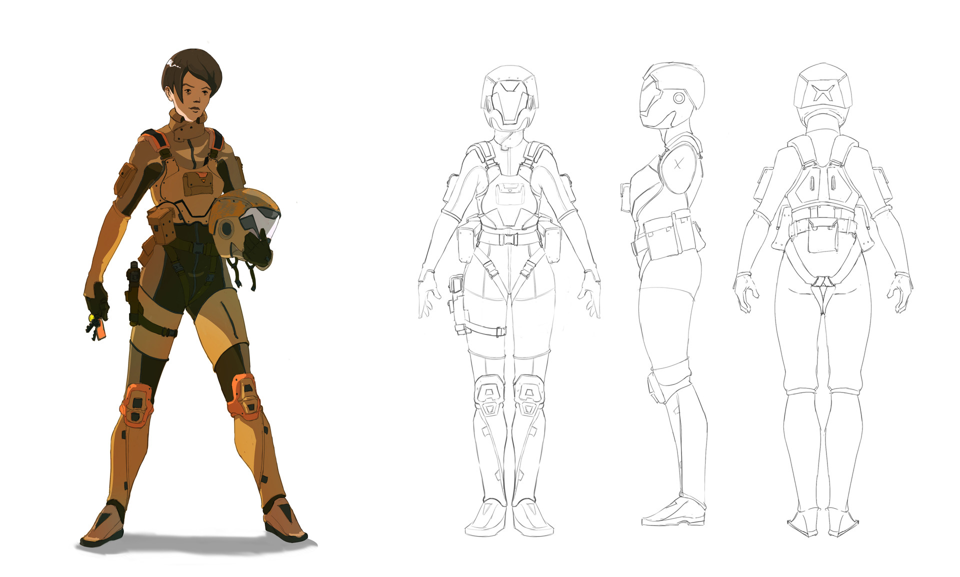 ArtStation - Character Turnaround