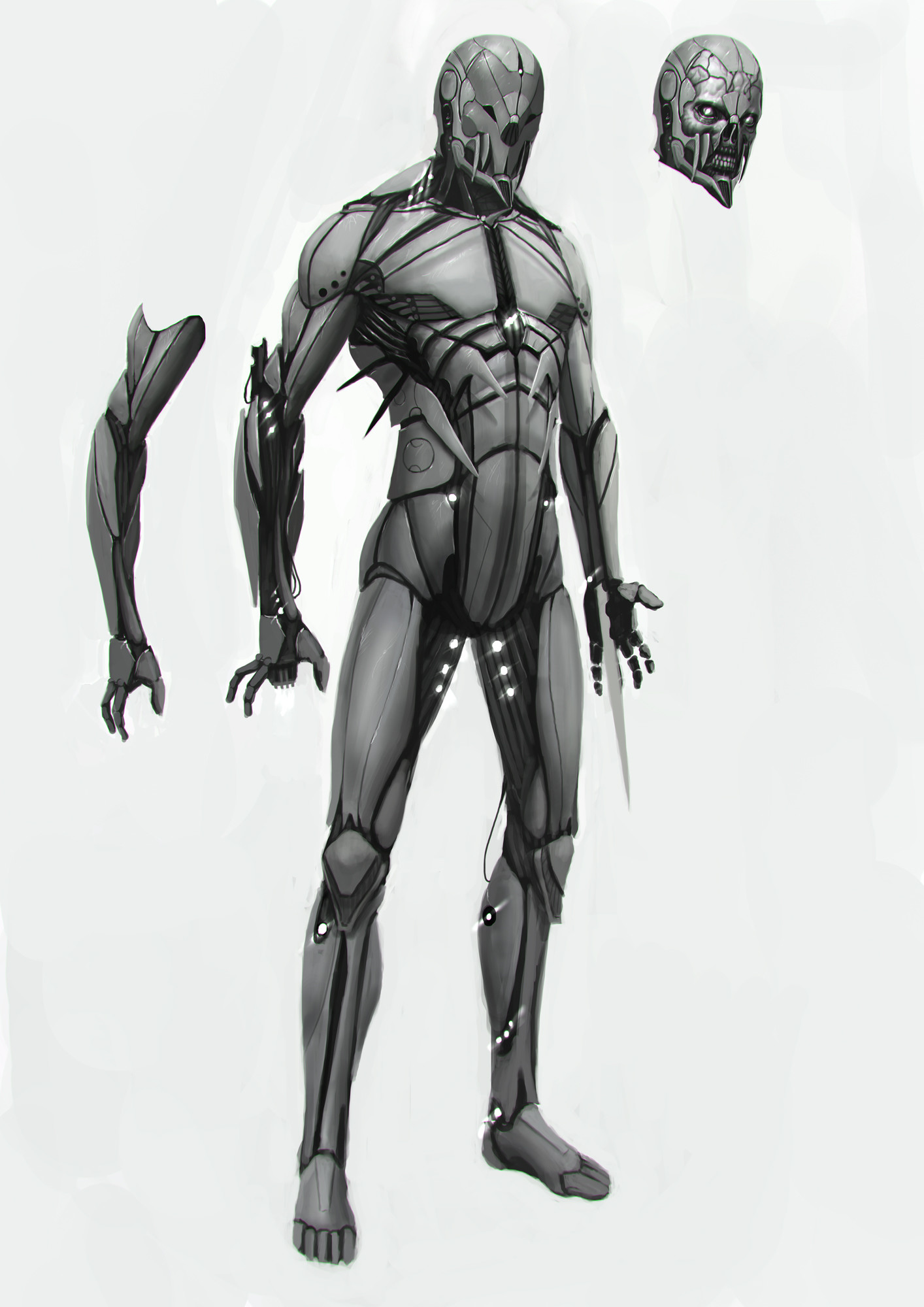 ArtStation - Cyborg Assasin