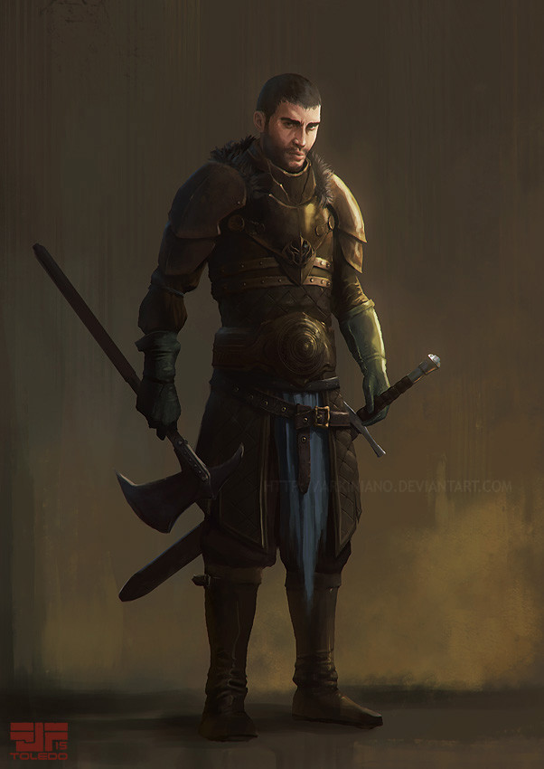 ArtStation - Warrior character