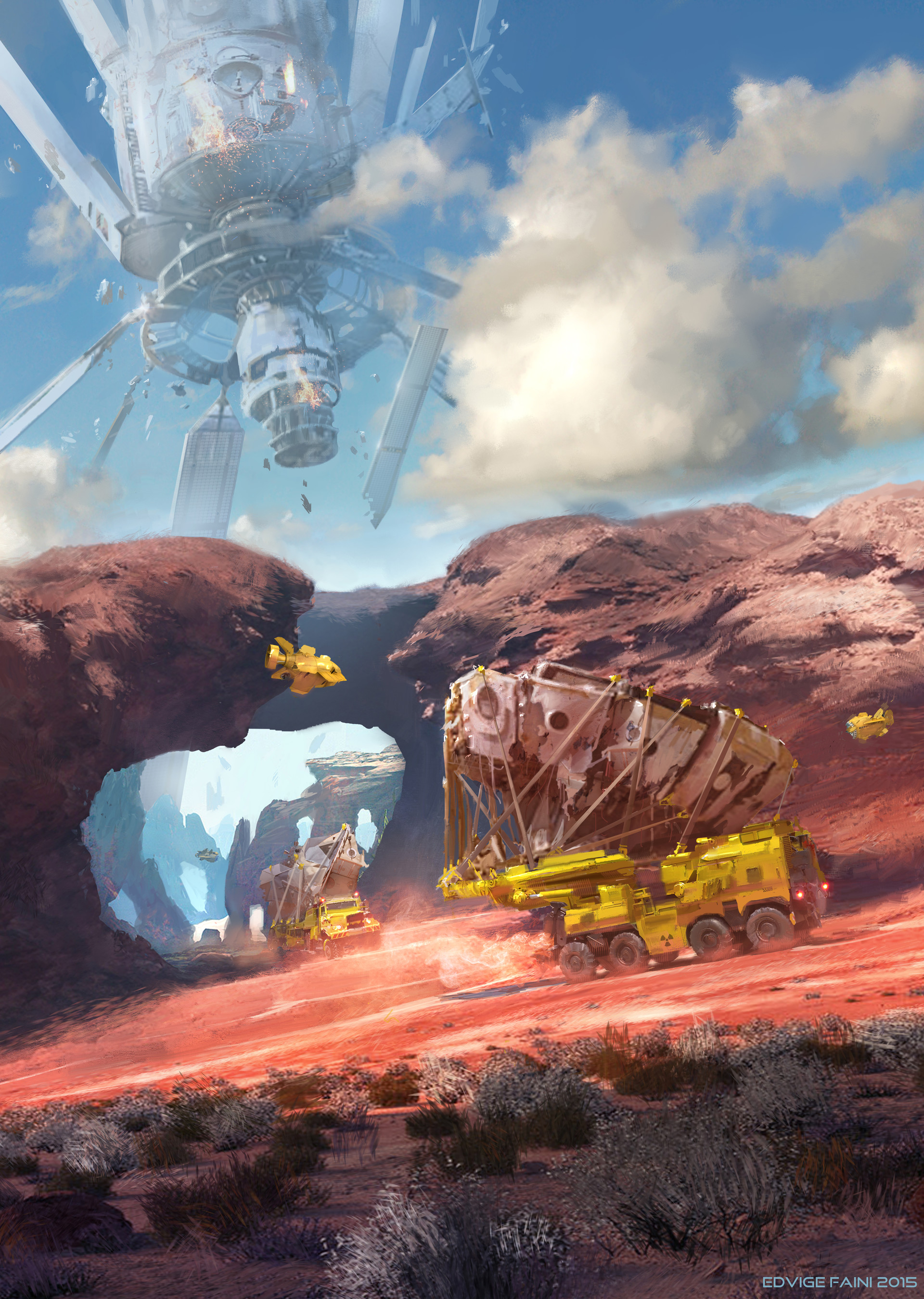 ArtStation - AN HEAVY RAIN