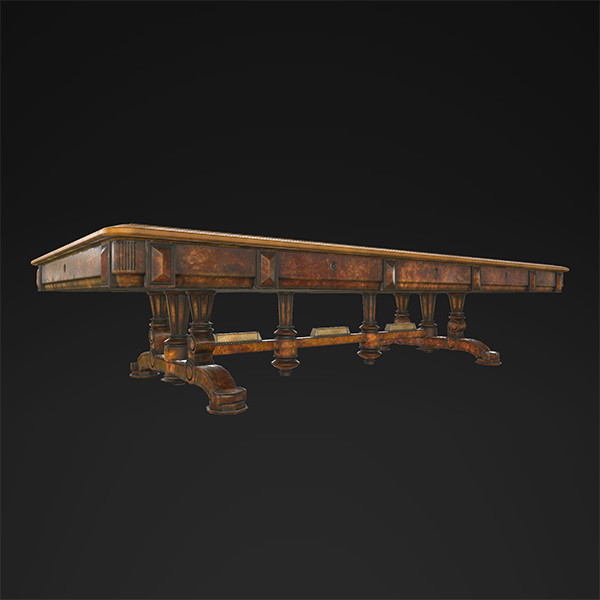 ArtStation - Victorian Table 03
