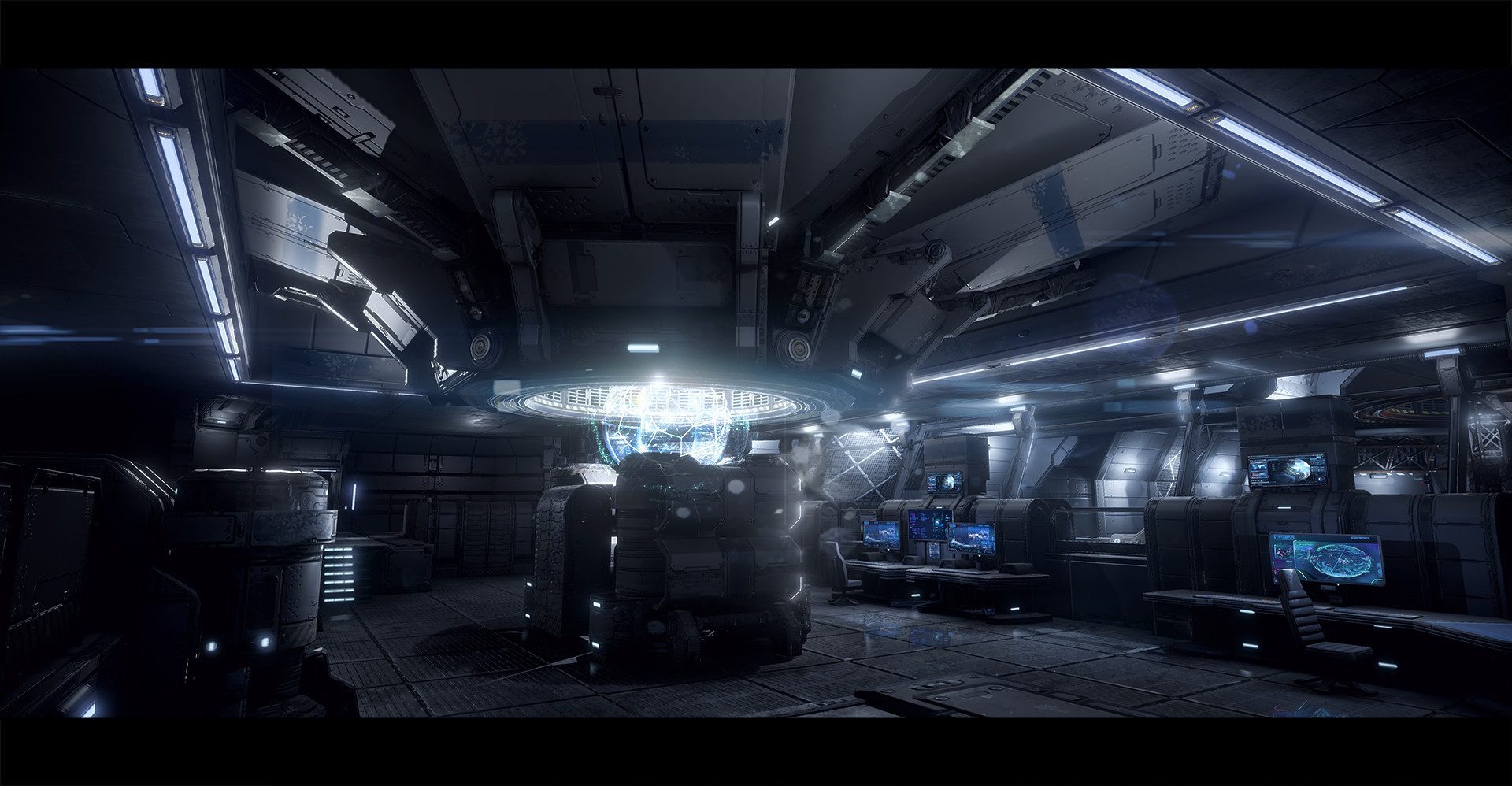 ArtStation - Interior lighting study