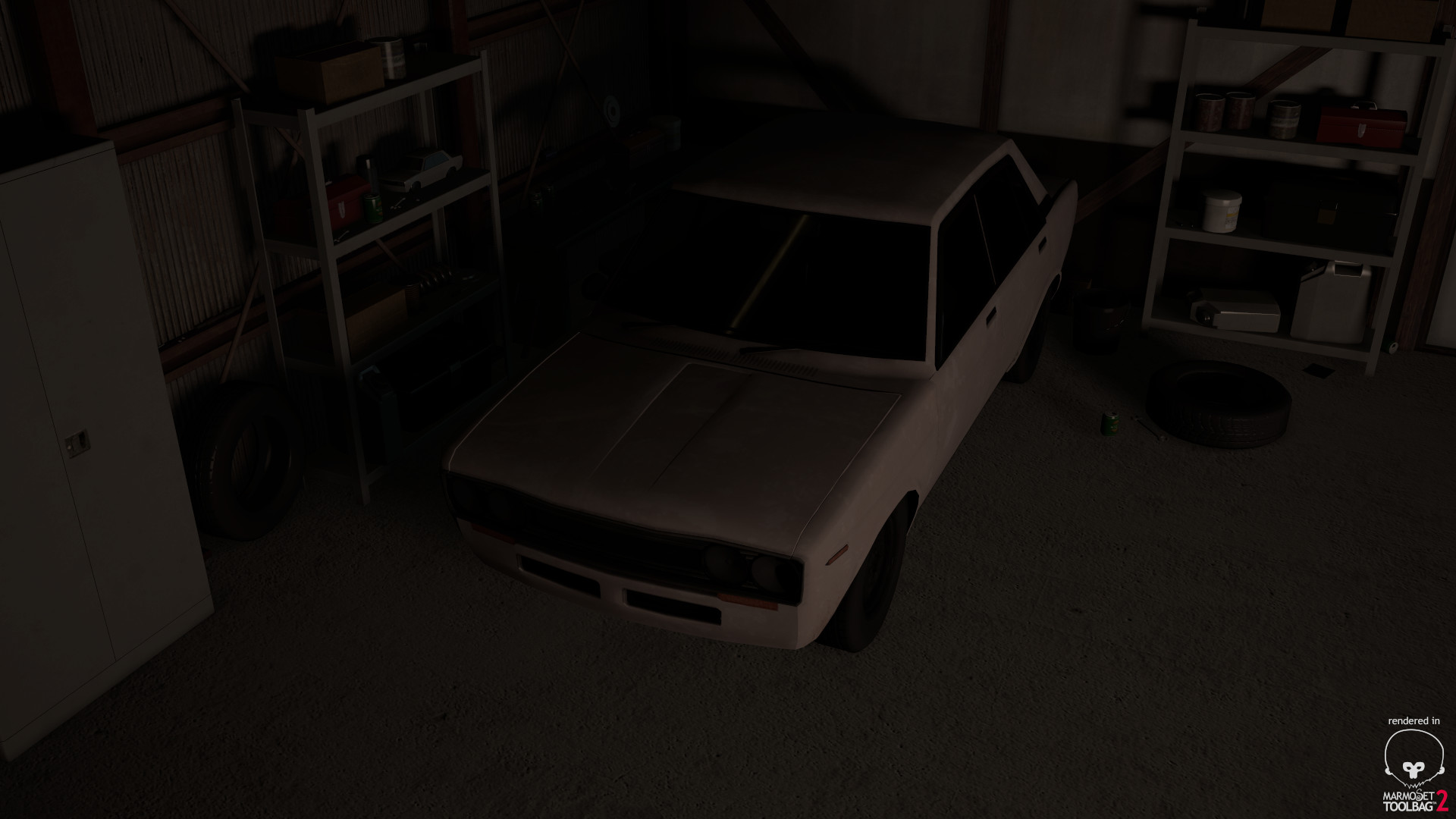 Matthew Fisken - Datsun Garage Scene