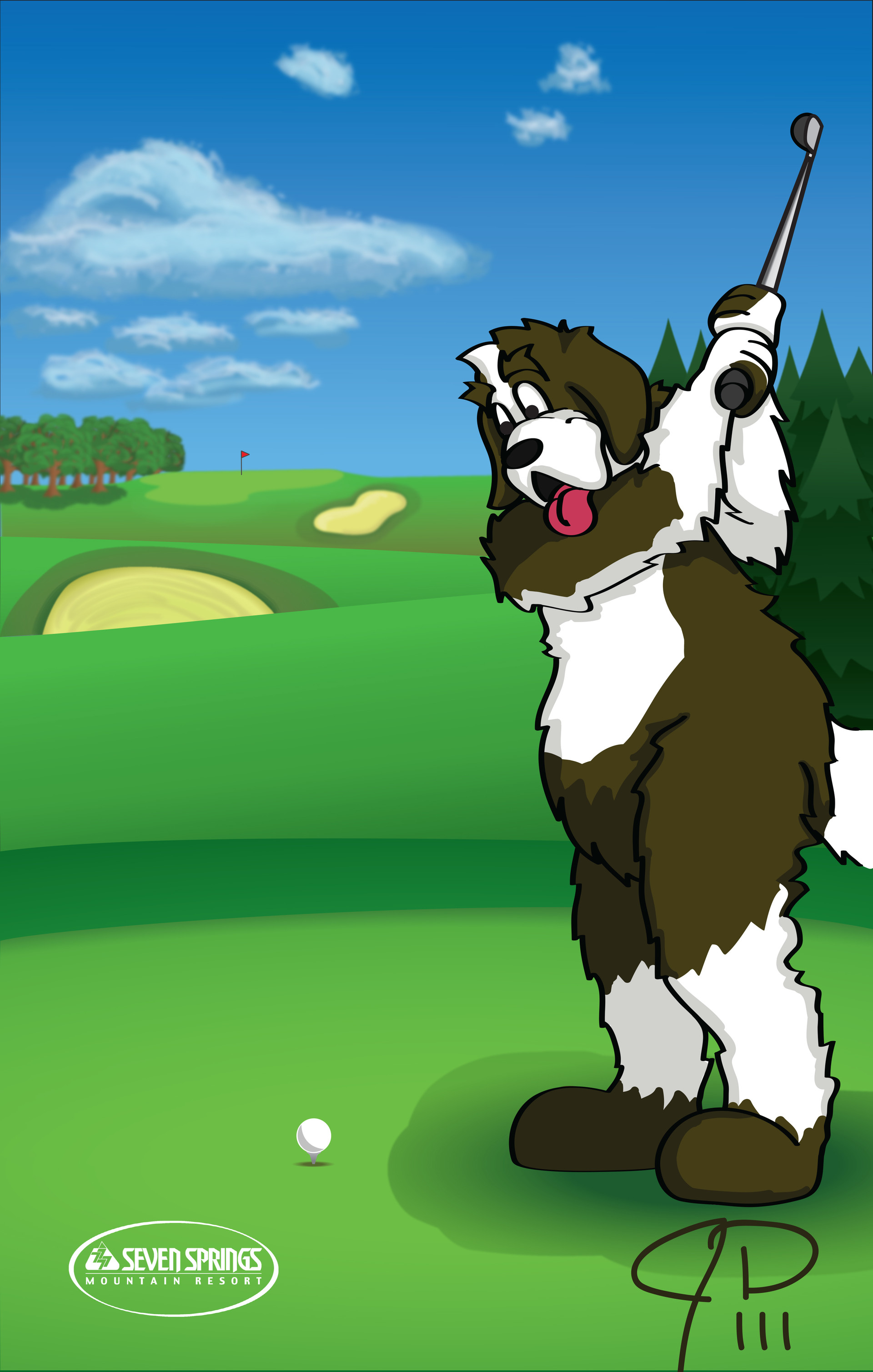 ArtStation - Mini Golf Murals