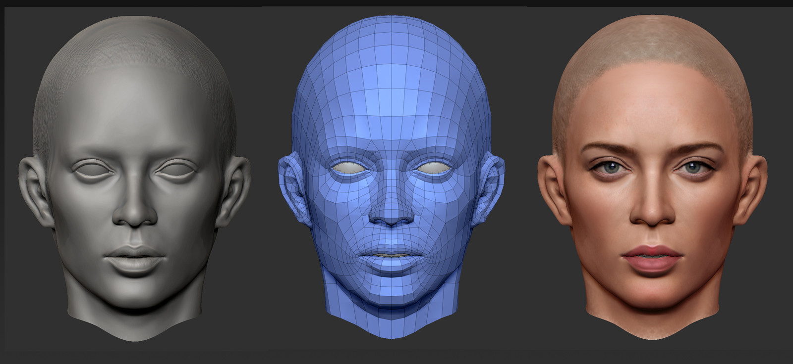 ArtStation - female face