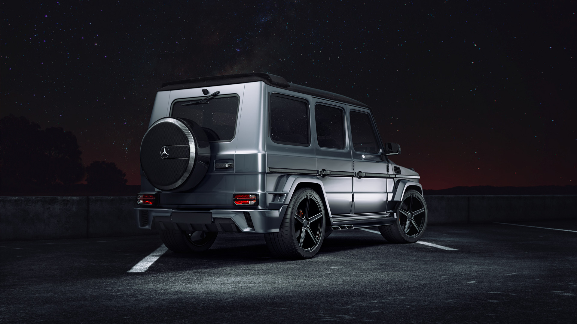 ArtStation - Mercedes-Benz G Klasse "Black Stone"