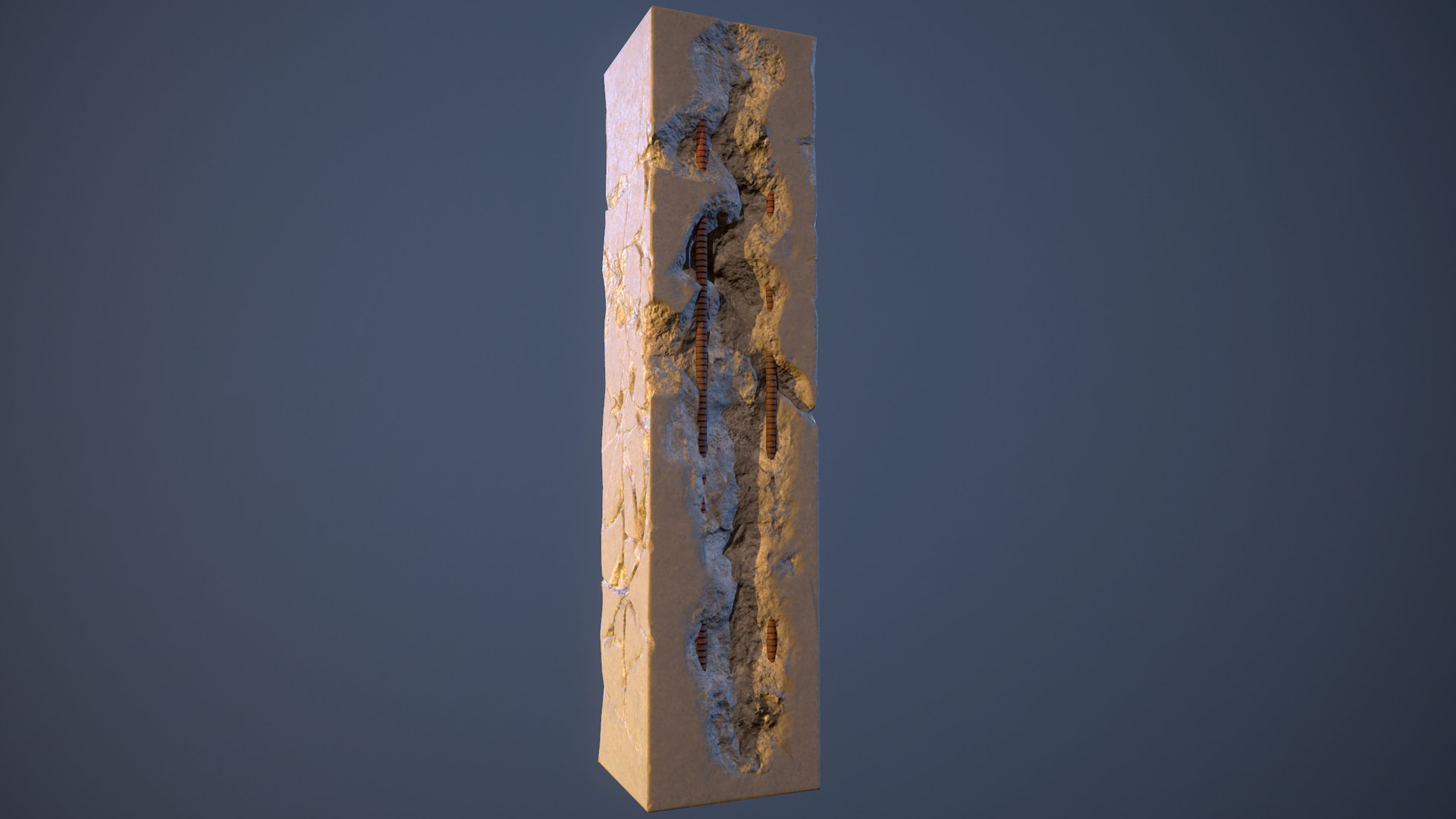 ArtStation - Damaged Pillar