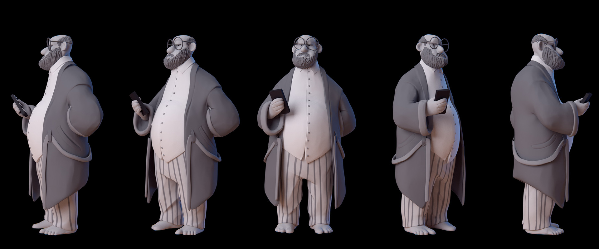 ArtStation - Freeview - Concept Sculpt - BG character