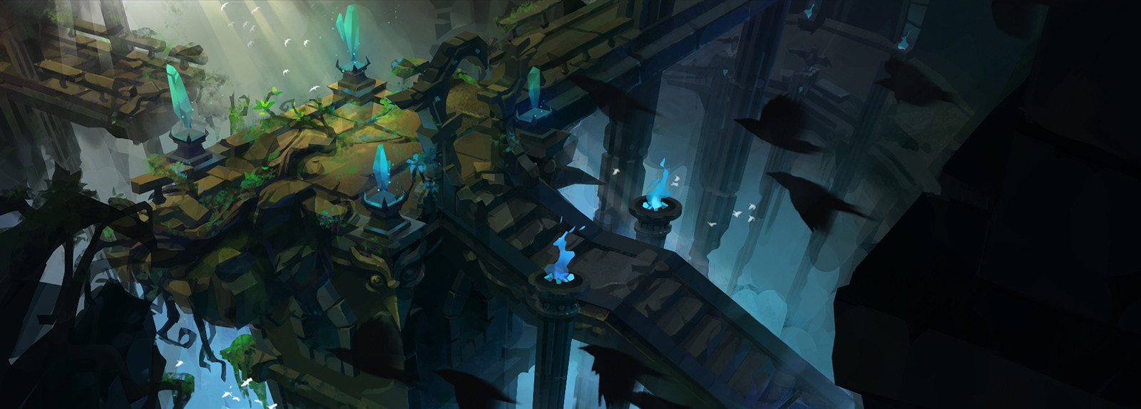 ArtStation - Ruins inside