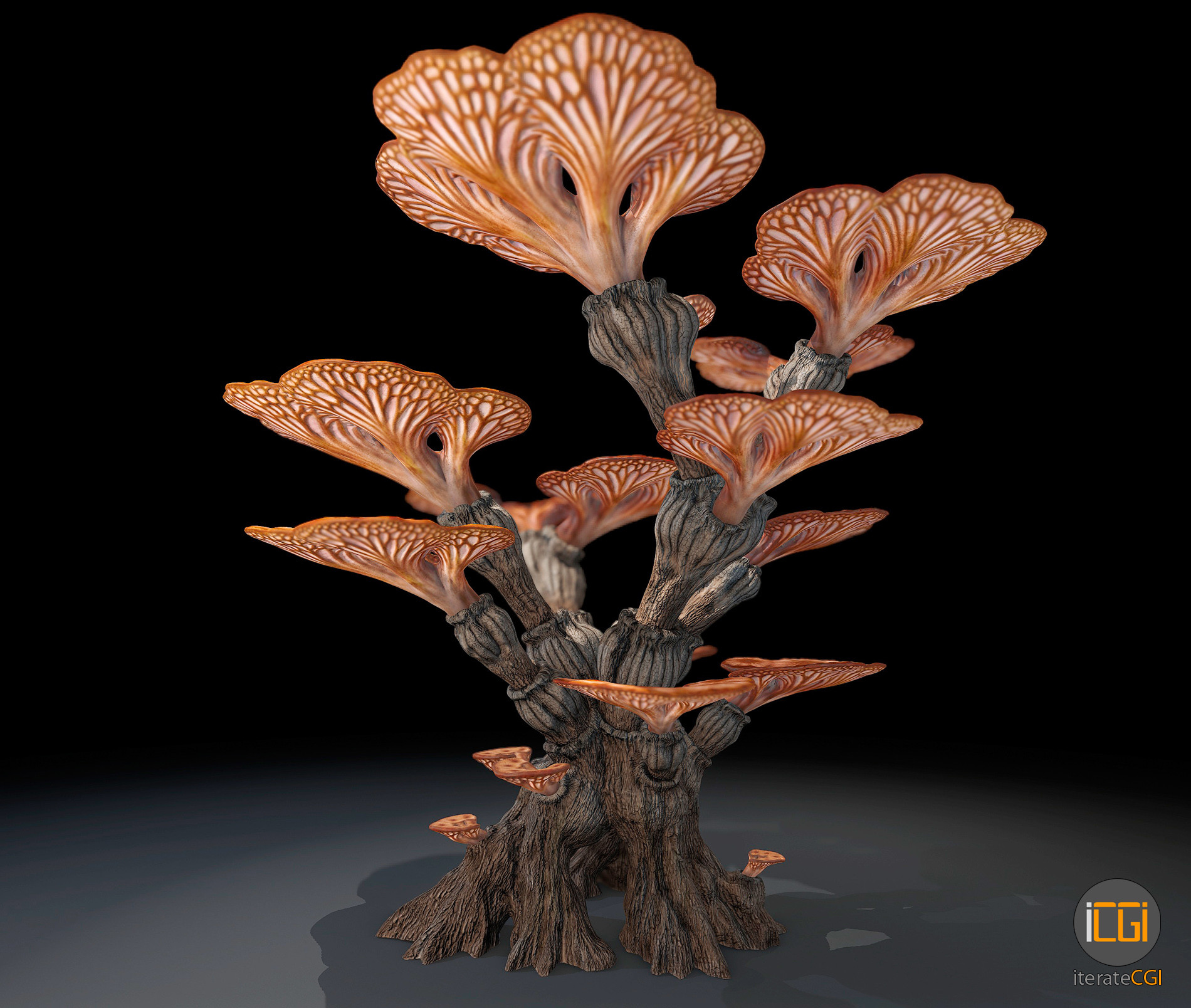 ArtStation - Alien plant mushroom Type 1
