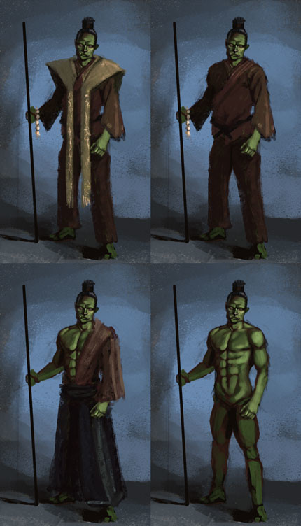 ArtStation - Orc clothing concepts