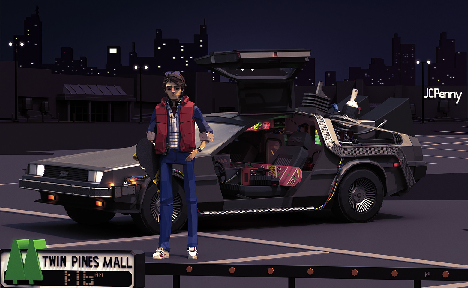 ArtStation - Back To The Future