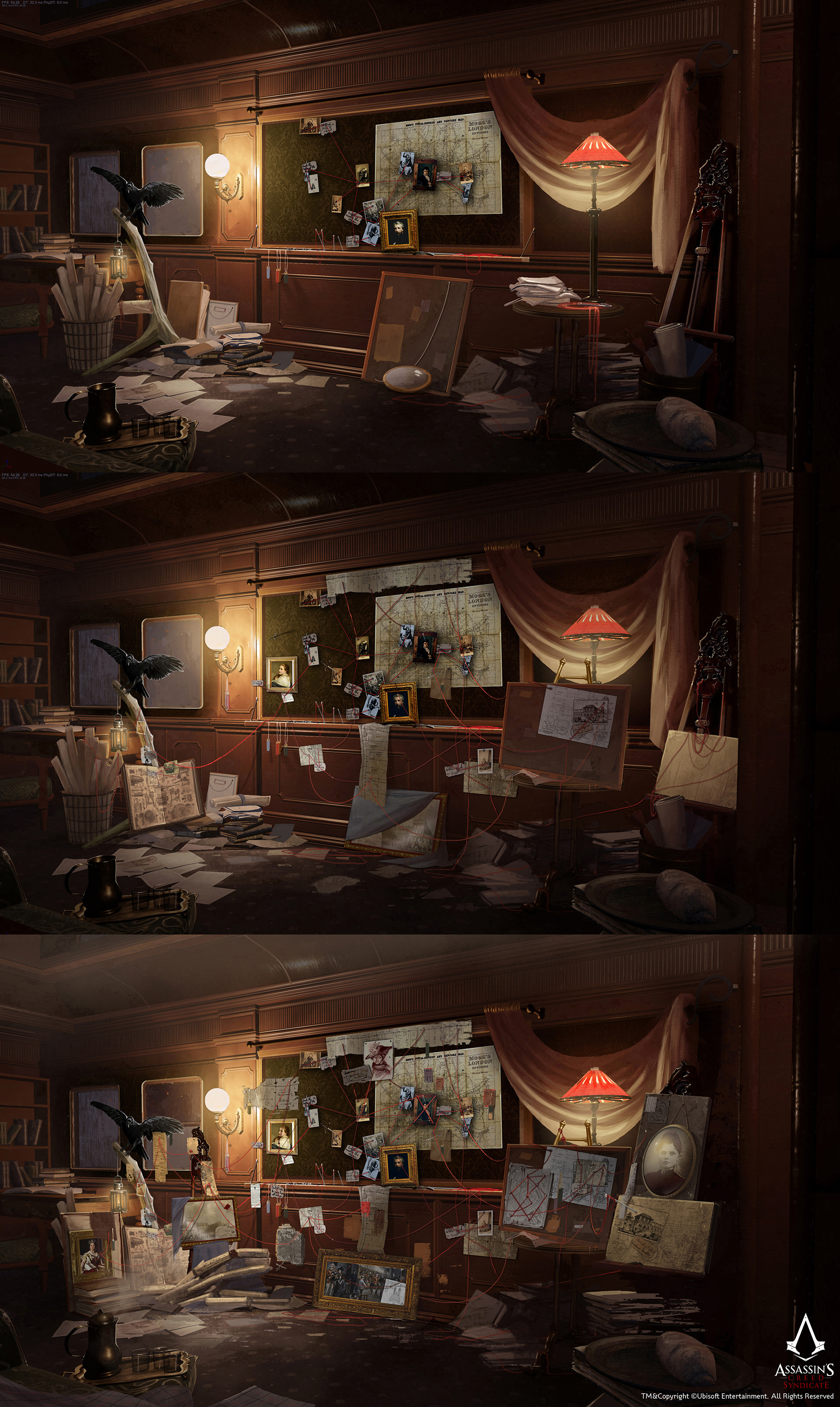 ArtStation - Assassin's Creed Syndicate /// Assassination wall