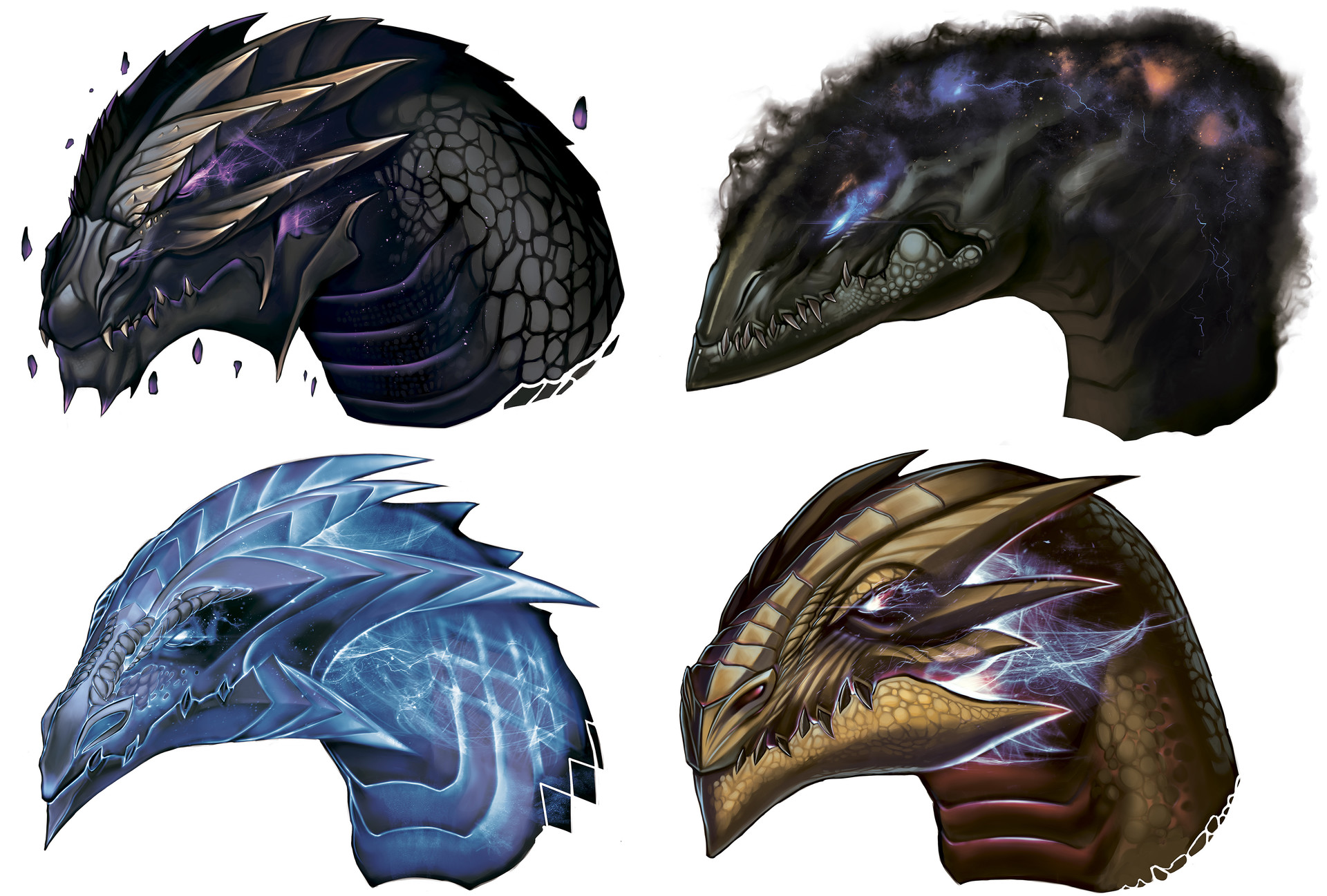 ArtStation - Stellar Dragons