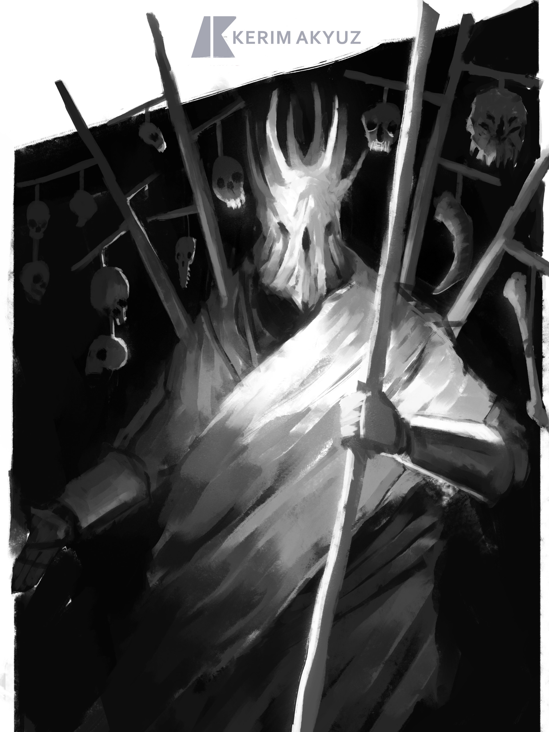 ArtStation - Daily Imagination #102 - Bone Merchant