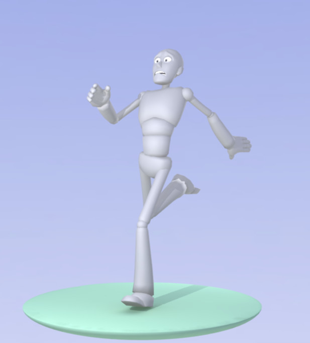 ArtStation - Scared Run Cycle