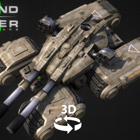 ArtStation - Command & Conquer 3 Mammoth Tank model