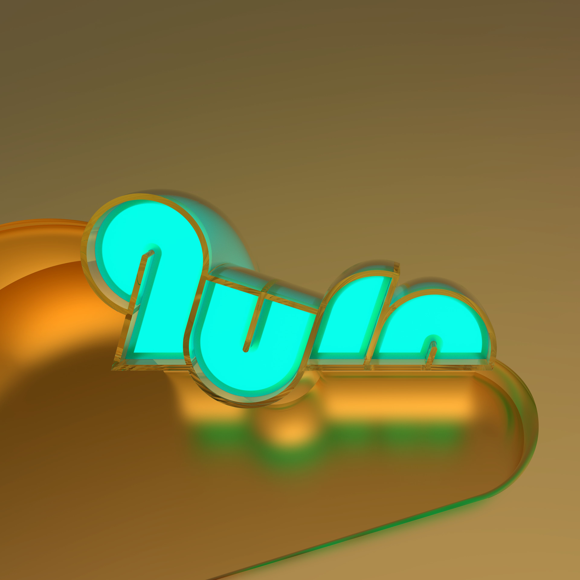 ArtStation - 2urn logo 3d construct