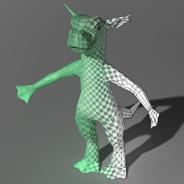 ArtStation - Low-Poly Creature Model