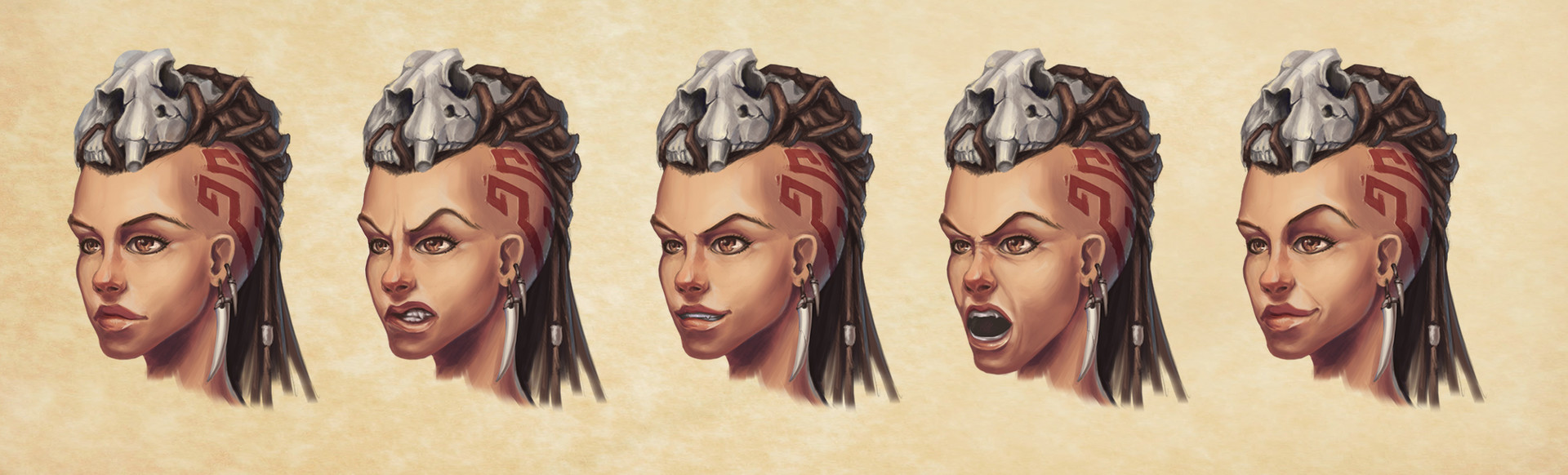 ArtStation - hunter head