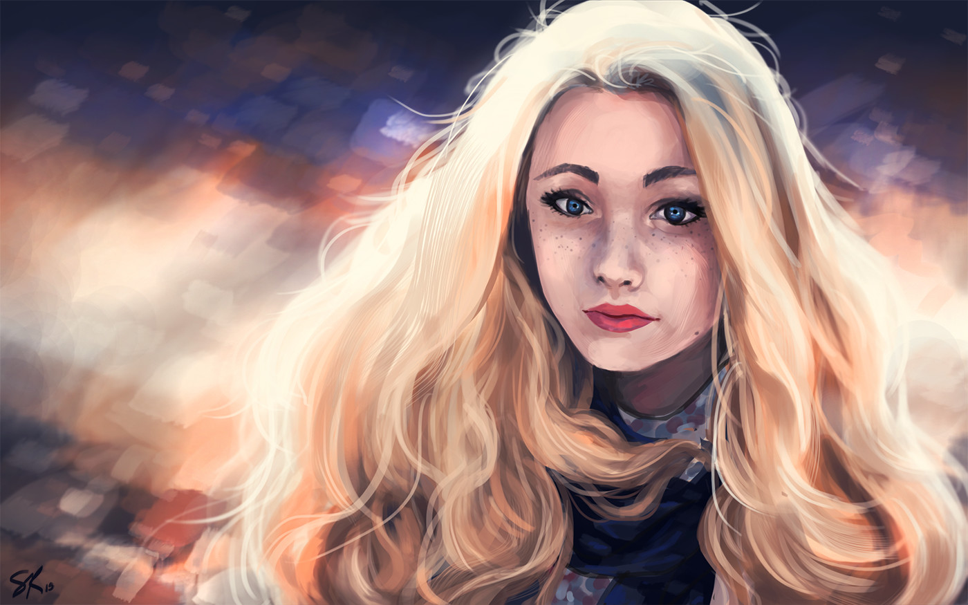 ArtStation - Woman in Sunlight