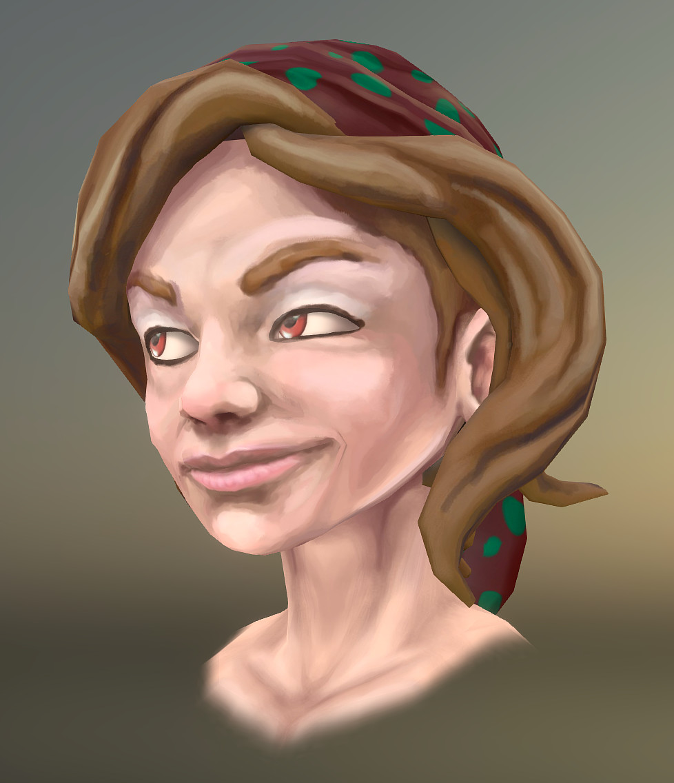 ArtStation - Young Magda from Runescape