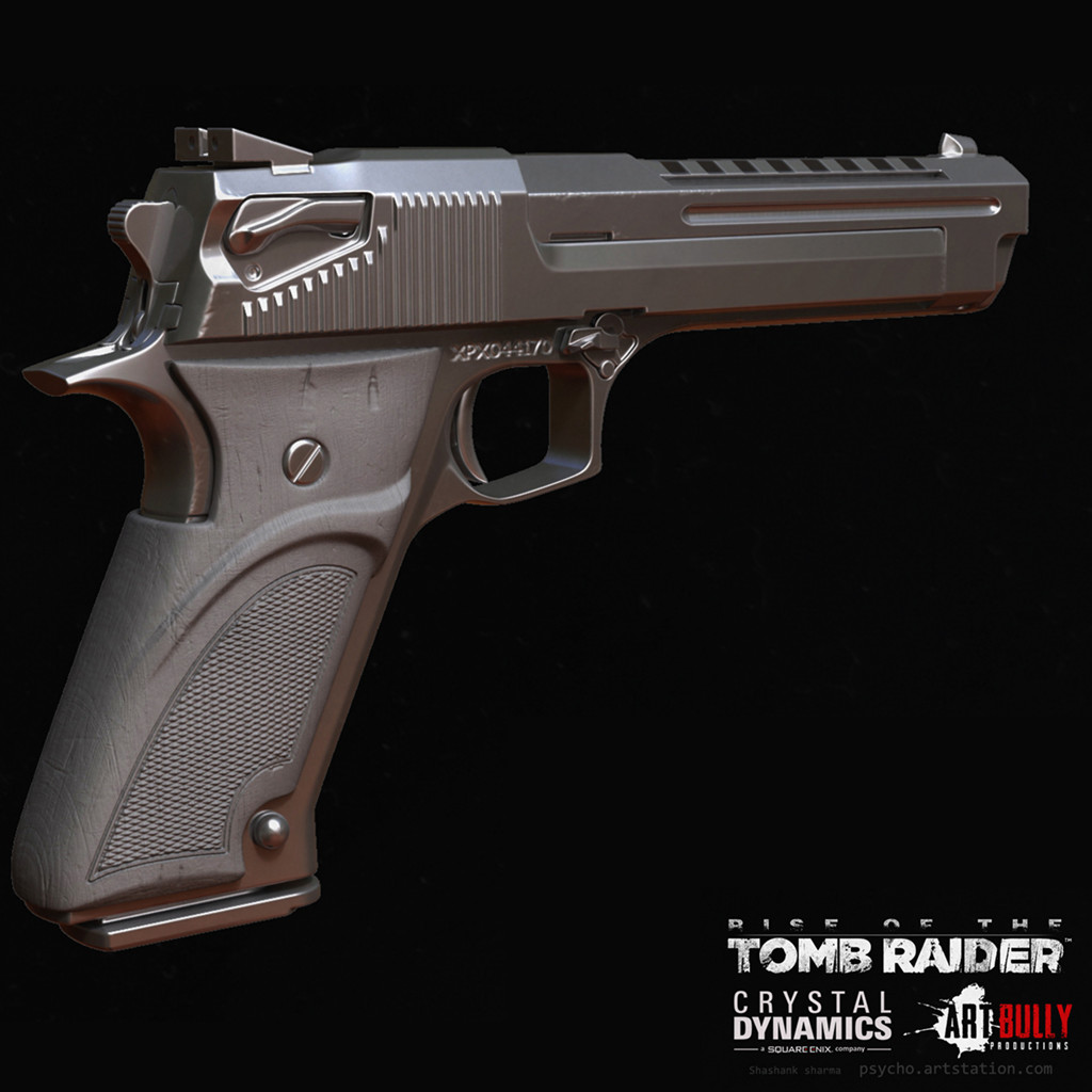 ArtStation - Heavy Pistol