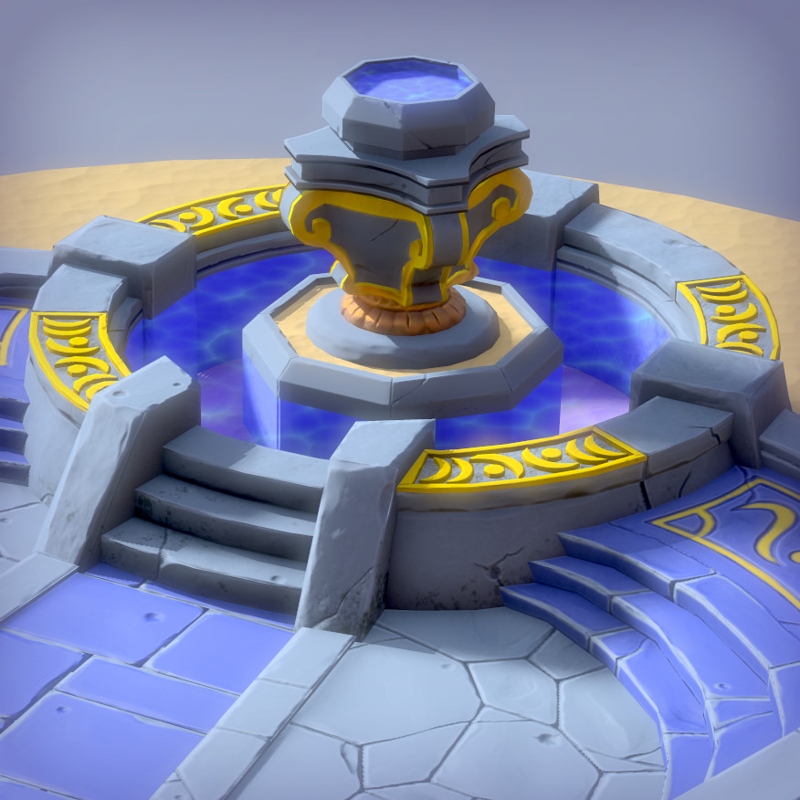 ArtStation - Mystical Fountain