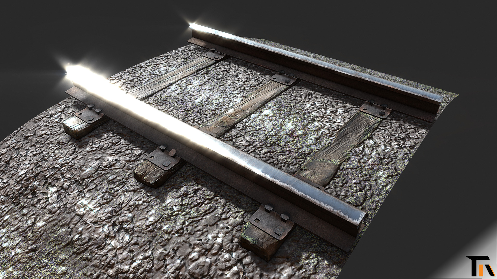 Thomas Ray | Vehicle & Prop Artist - Railroad Tracks