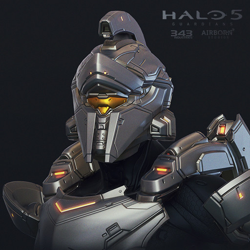 ArtStation - Halo 5 Multiplayer Armor Achilles