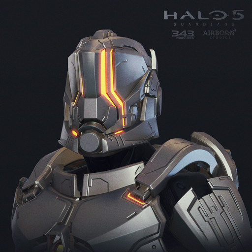ArtStation - Halo 5 Multiplayer Armor Hellcat