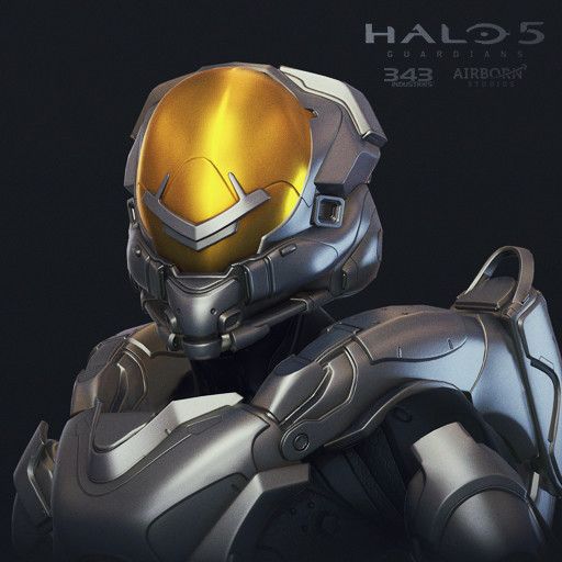 ArtStation - Halo 5 Multiplayer Armor Freebooter