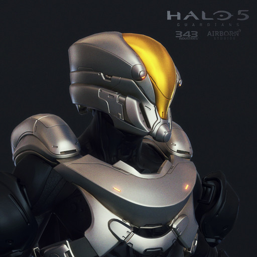 ArtStation - Halo 5 Multiplayer Armor Venture