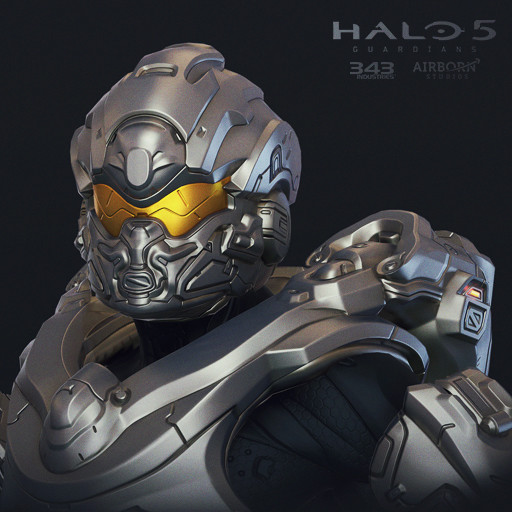 ArtStation - Halo 5 Multiplayer Armor Teishin