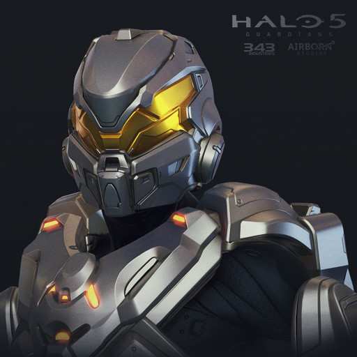 ArtStation - Halo 5 Multiplayer Armor Raijin