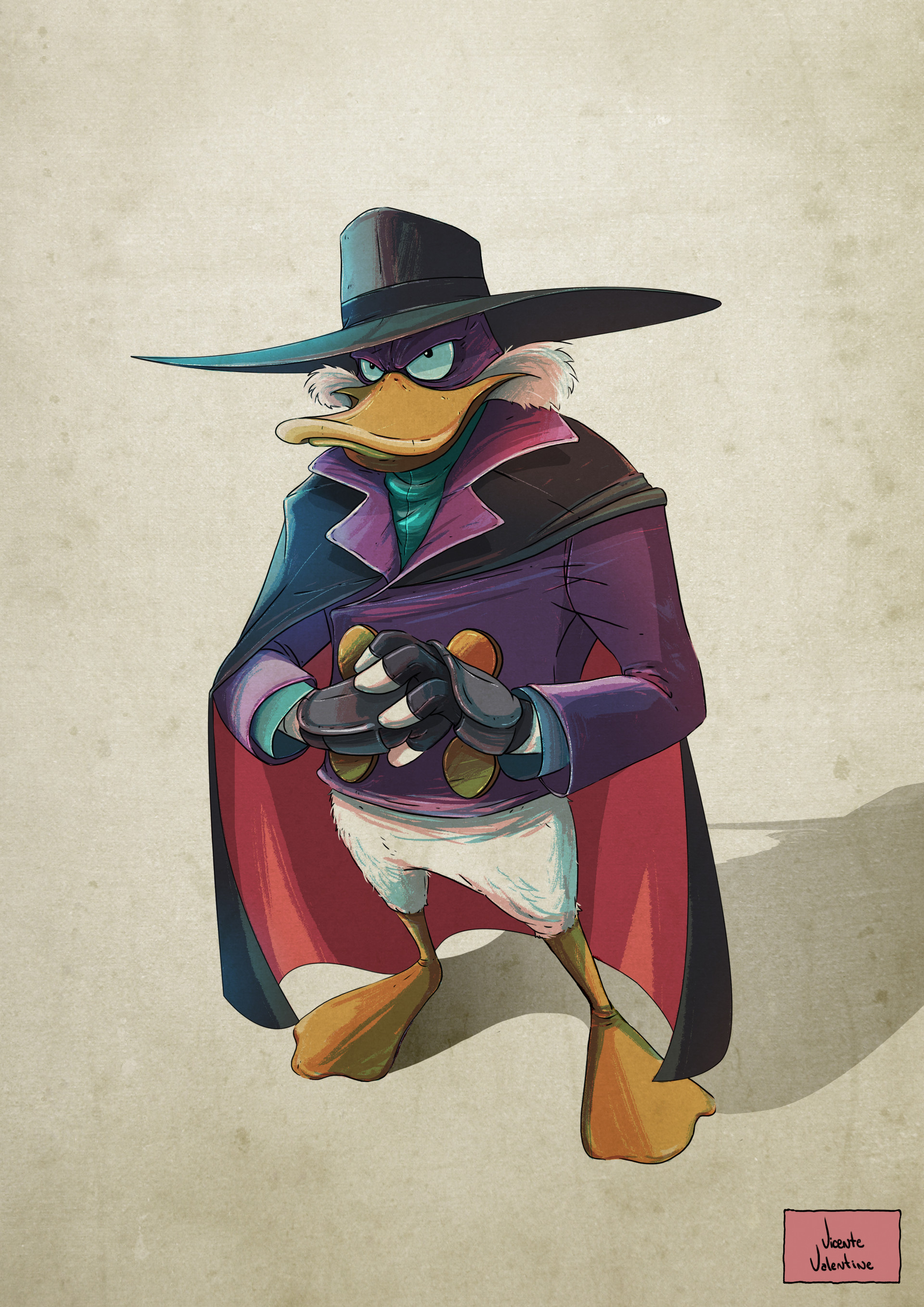 ArtStation - Darkwing Duck