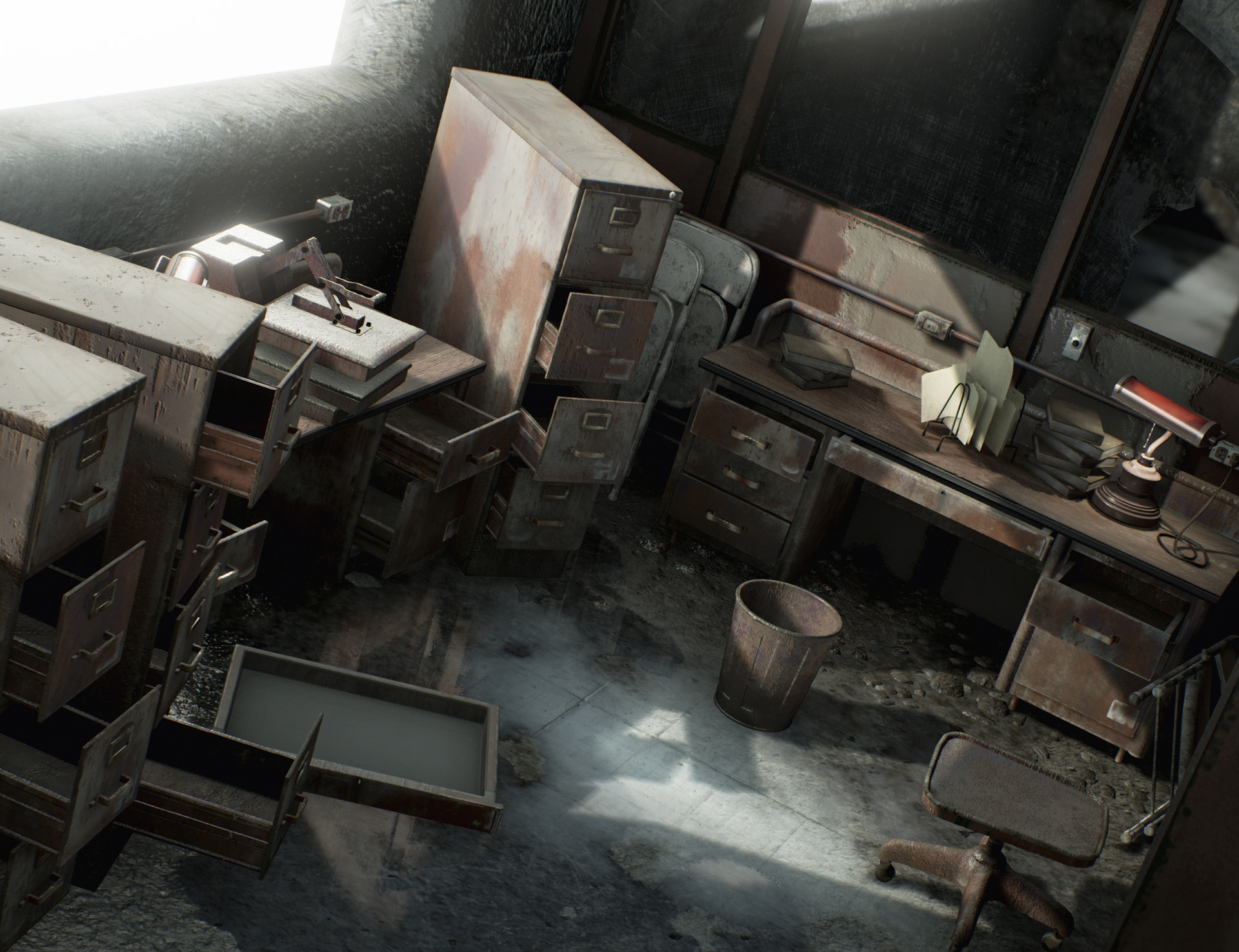 ArtStation - Abandoned Office