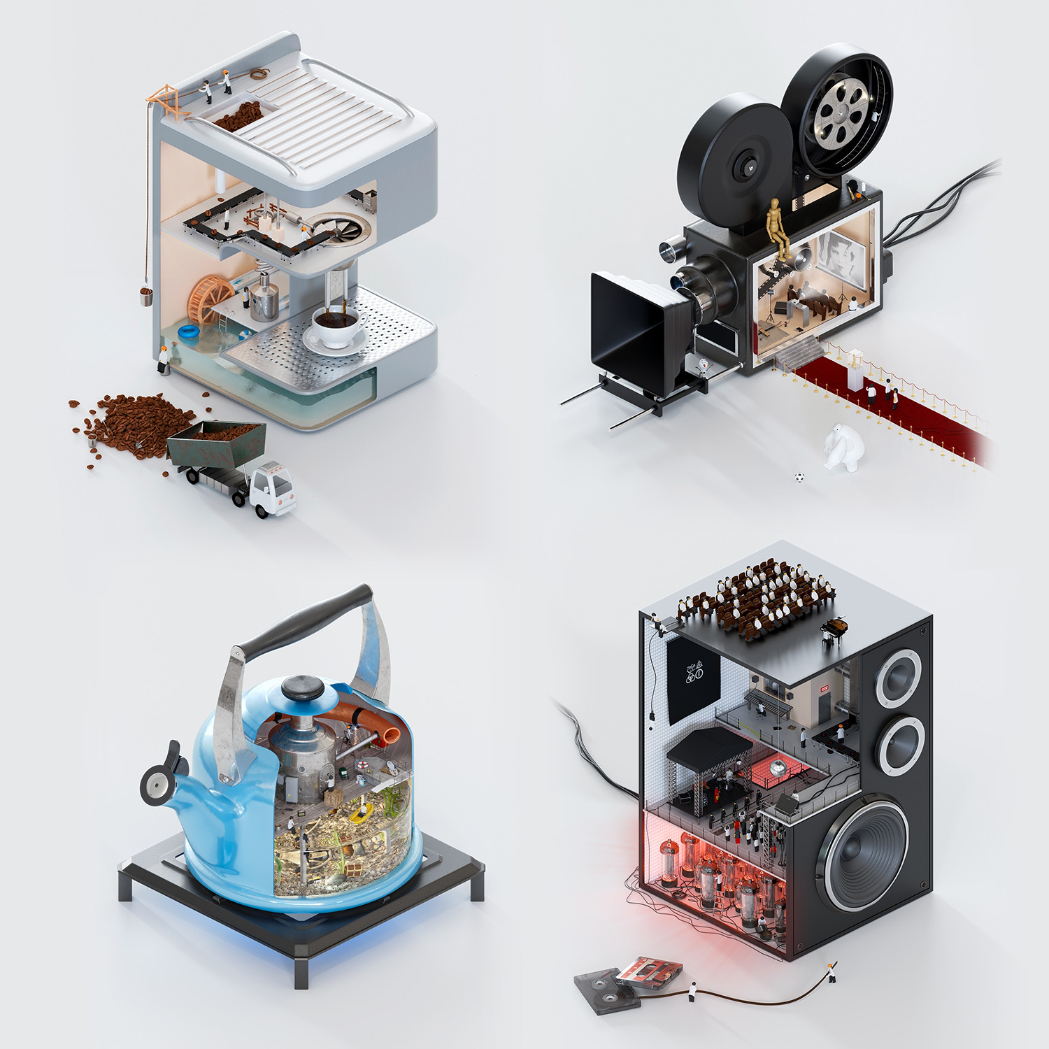 ArtStation - Inside out | Magic factory